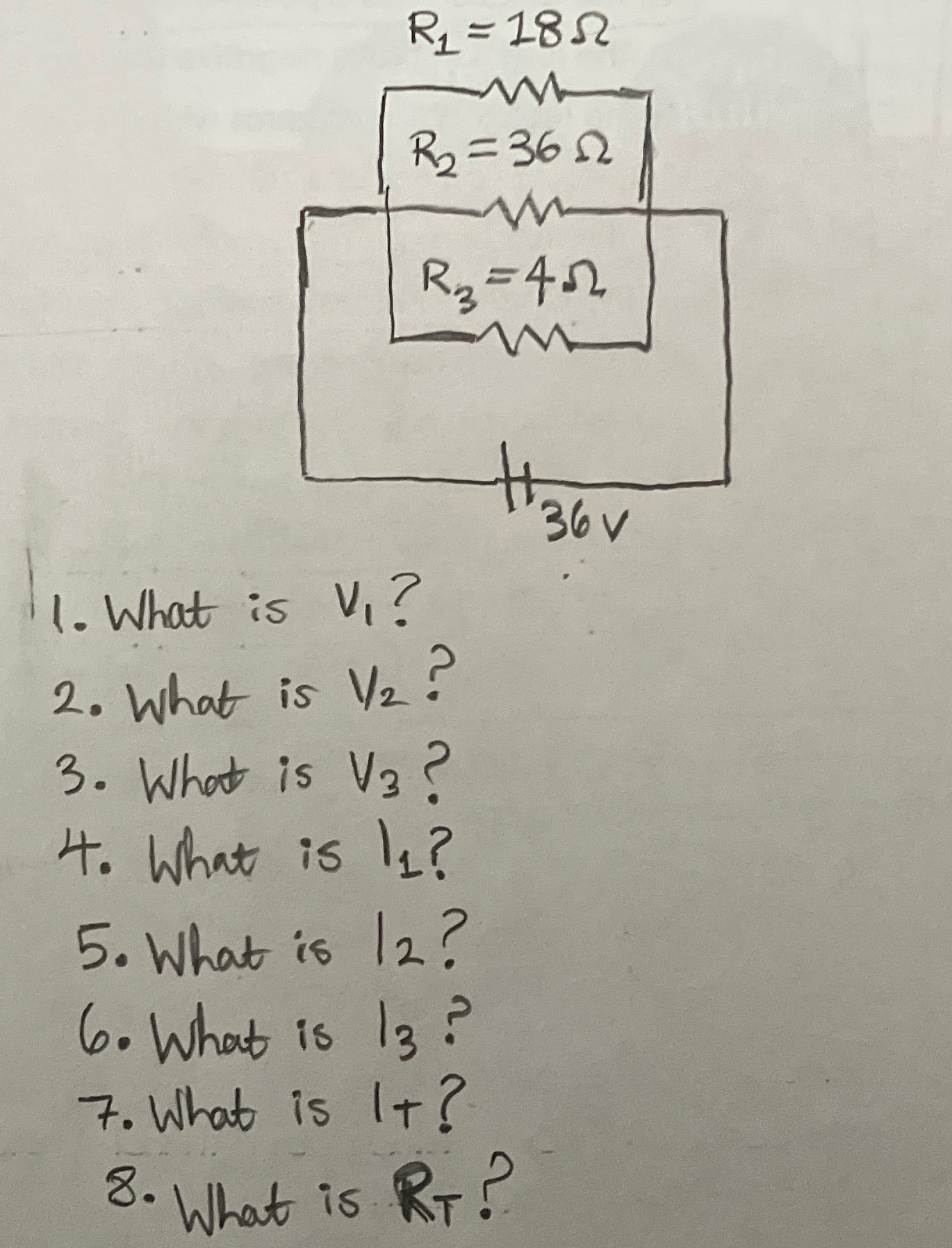Solved What is V1 ?What is V2 ?What is V3 ?What is I1 ?What | Chegg.com