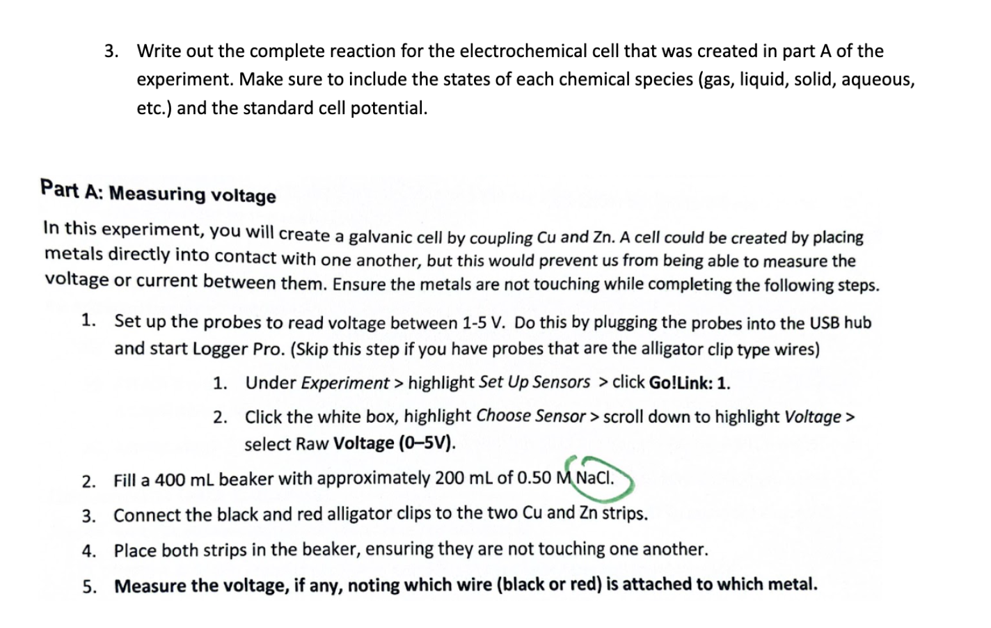 Solved Part A: Measuring voltageIn this experiment, you will | Chegg.com