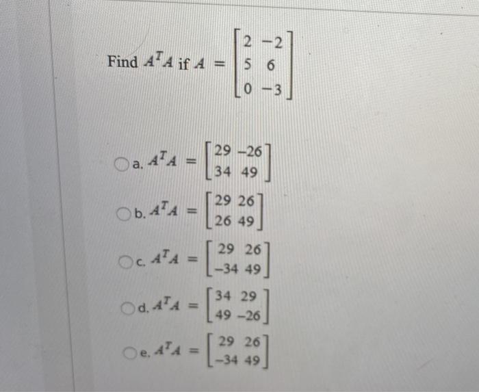 Solved Indicate whether the statement "If A is a 3x1 matrix | Chegg.com