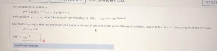Solved Determine whether the given functions are linearly | Chegg.com