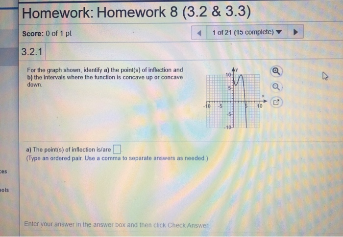 Solved Homework: Homework 8 (3.2 & 3.3) 1 Score: 0 of 1 pt 1 | Chegg.com