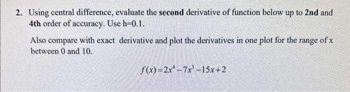 Solved Using backward method and by hand calculation derive | Chegg.com