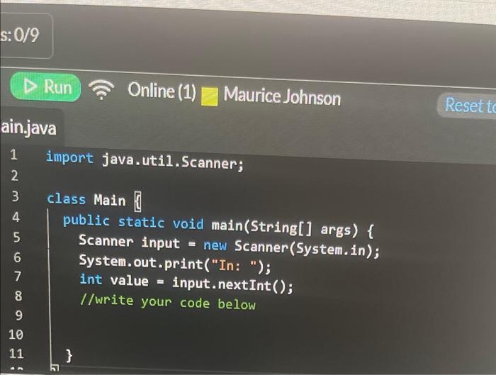 Solved Using a for loop, determine whether the integer | Chegg.com