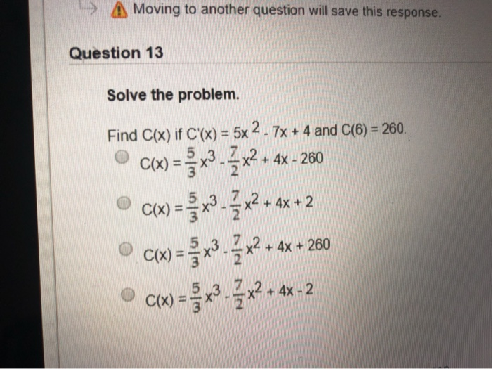 Solved > A Moving to another question will save this | Chegg.com