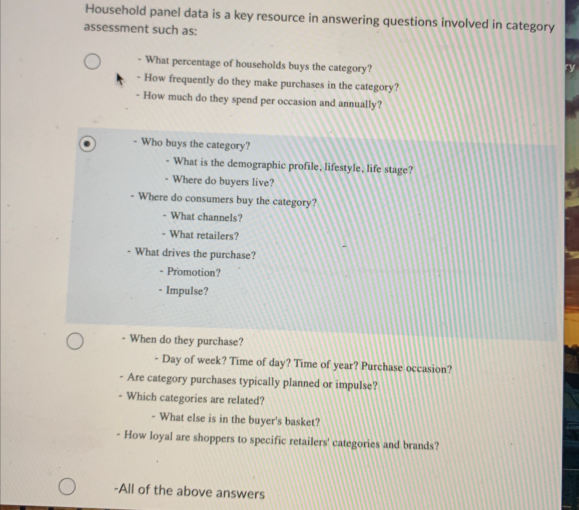 Solved Household panel data is a key resource in answering | Chegg.com