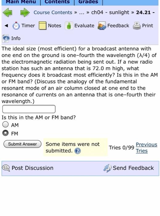 Solved Main Menu Contents Grades Course Contents » >> ch04 - | Chegg.com