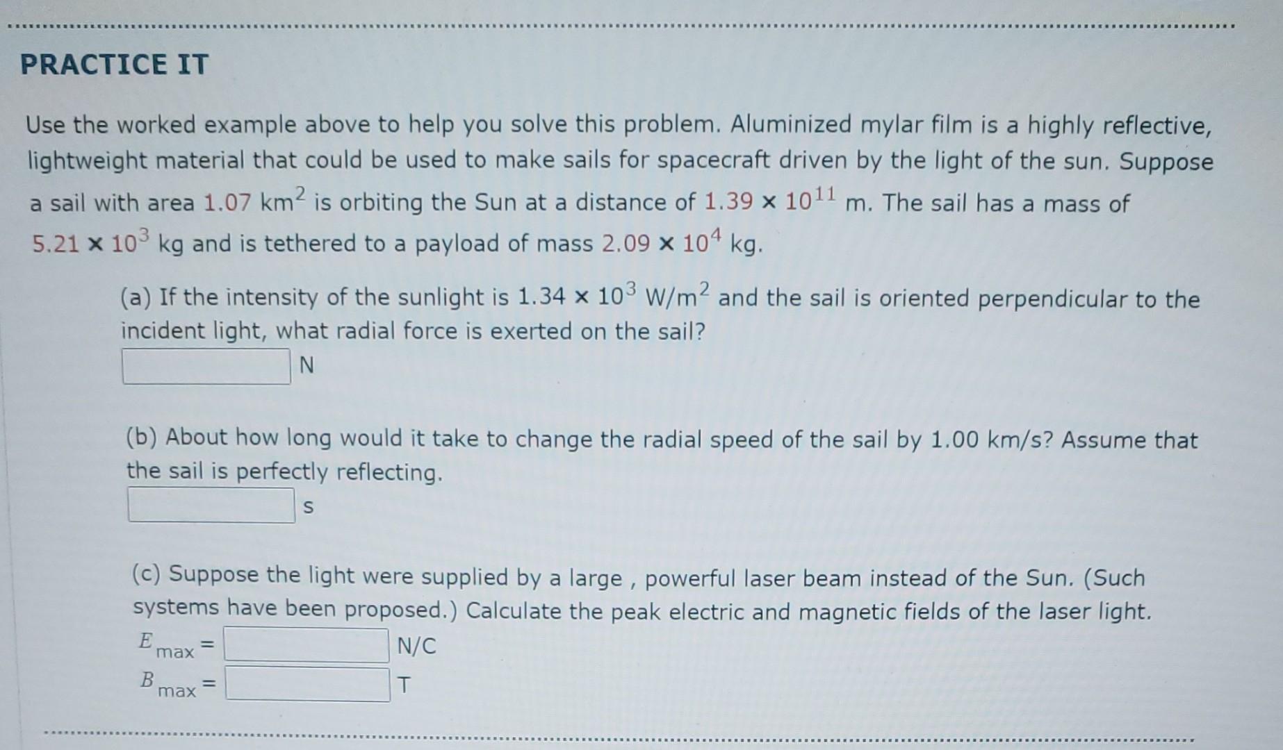Solved PRACTICE IT Use the worked example above to help you | Chegg.com