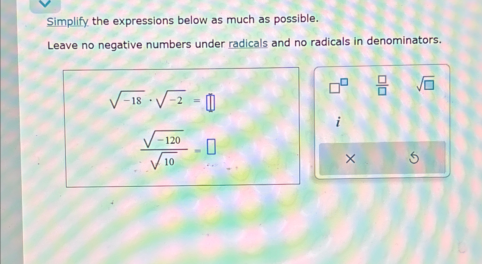 Solved Simplify the expressions below as much as | Chegg.com