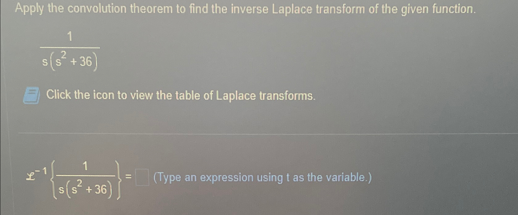 Solved Apply the convolution theorem to find the inverse | Chegg.com