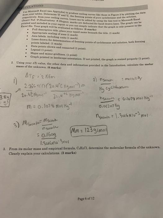 Solved Agrthematically, boiling point elevation, ΔT, and | Chegg.com
