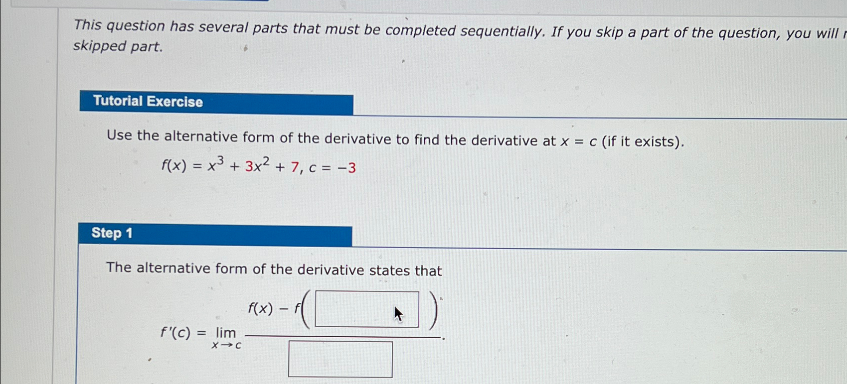 Solved This question has several parts that must be | Chegg.com
