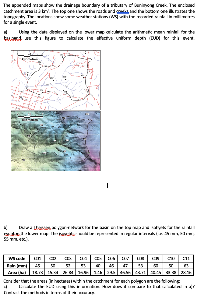 Solved Please show me how i would draw the maps and explain | Chegg.com