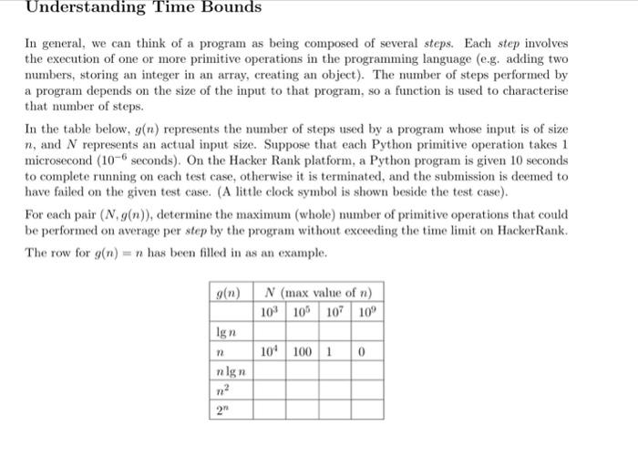 Solved In general, we can think of a program as being | Chegg.com
