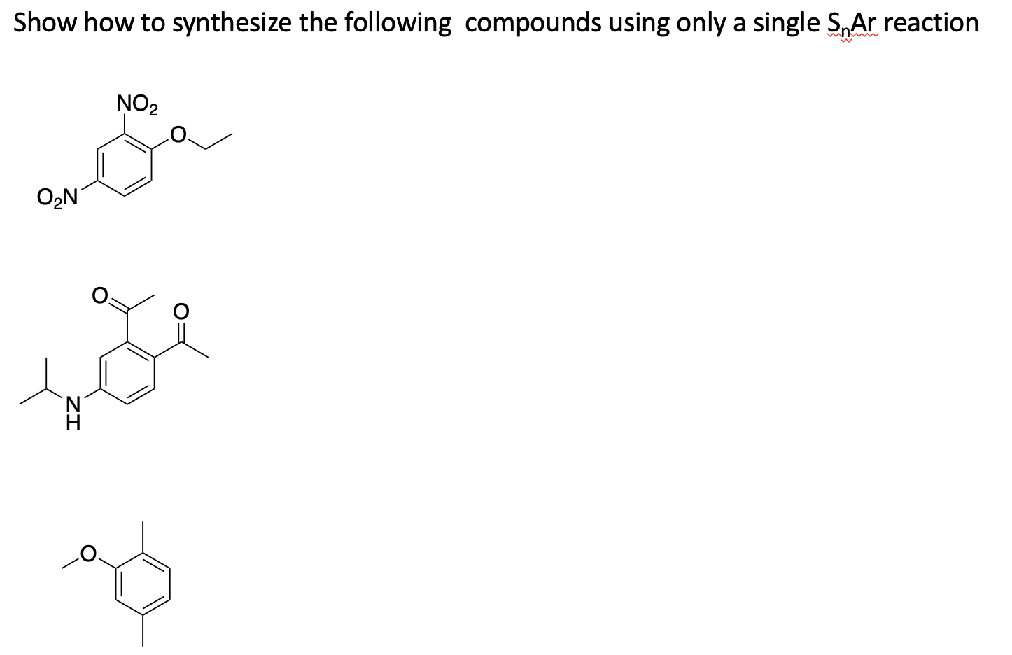 Solved Show how to synthesize the following compounds using | Chegg.com
