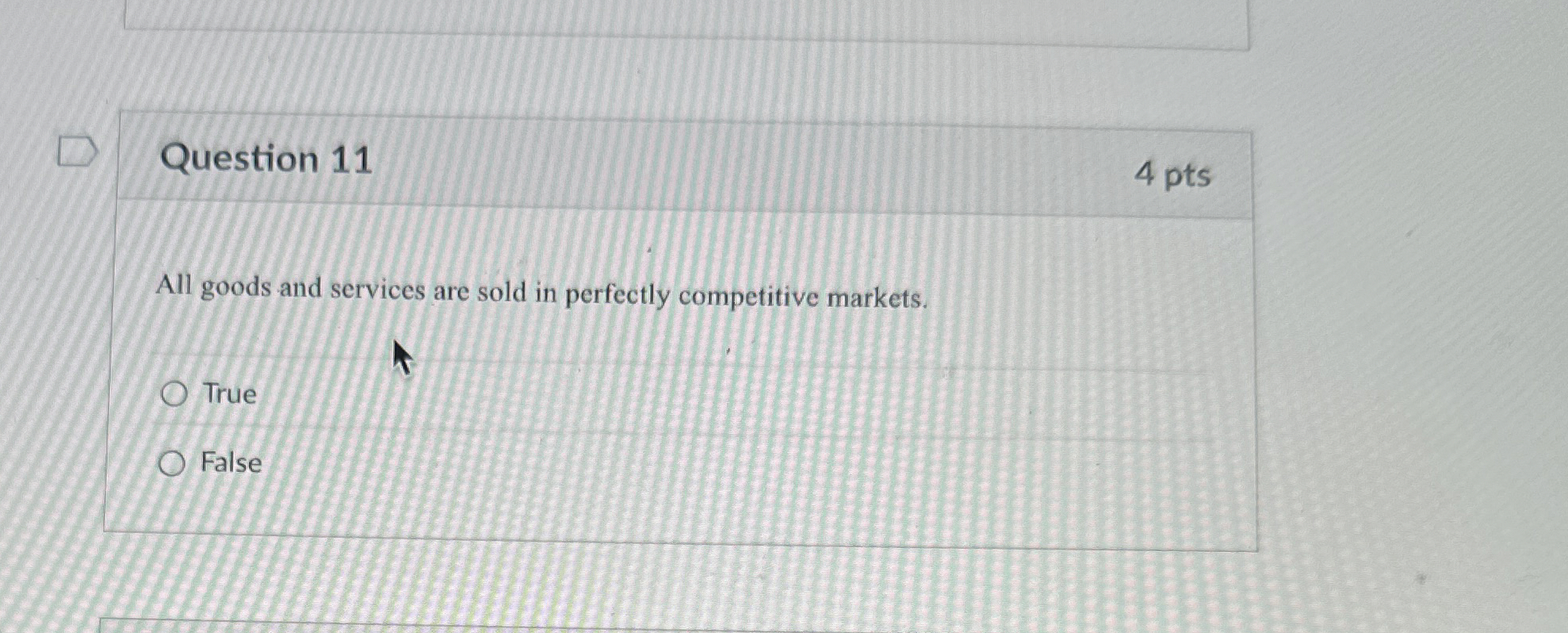 Solved Question 114 ptsAll goods and services are sold in | Chegg.com Solved Question 114 ptsAll goods and services are sold in | Chegg.com