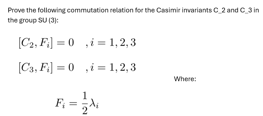 Solved Prove the following commutation relation for the | Chegg.com