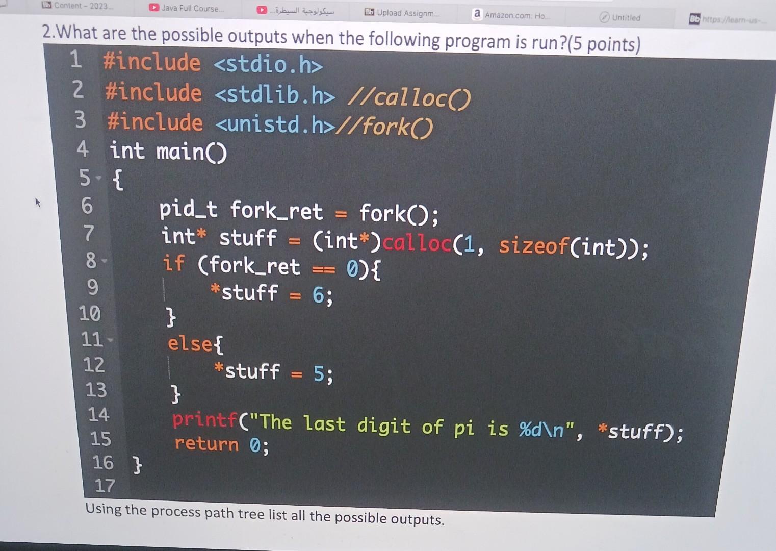 Solved Using the process path tree list all the possible | Chegg.com