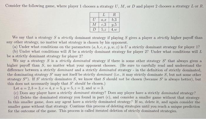 Solved Consider the following game, where player 1 chooses a | Chegg.com