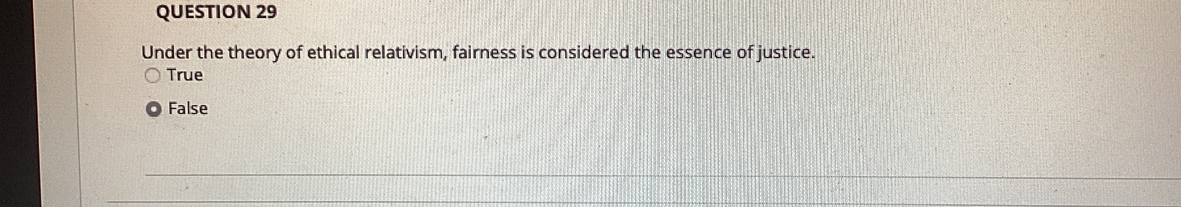 Solved QUESTION 29Under the theory of ethical relativism, | Chegg.com