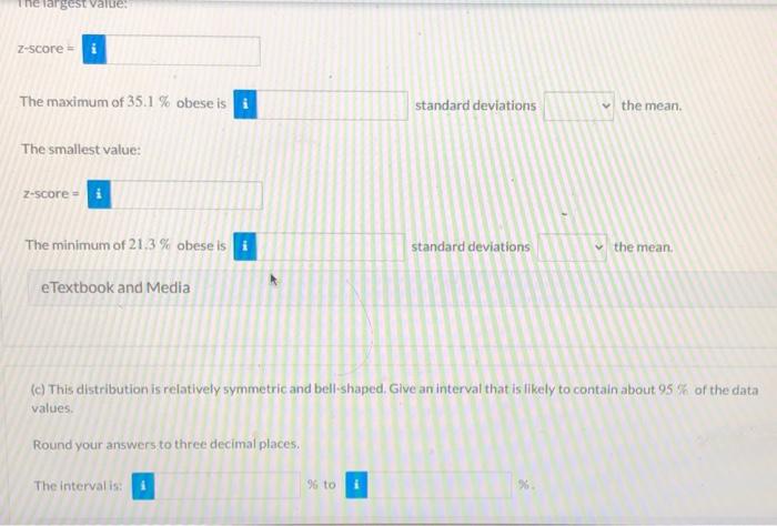 Solved Computer output giving descriptive statistics for the | Chegg.com