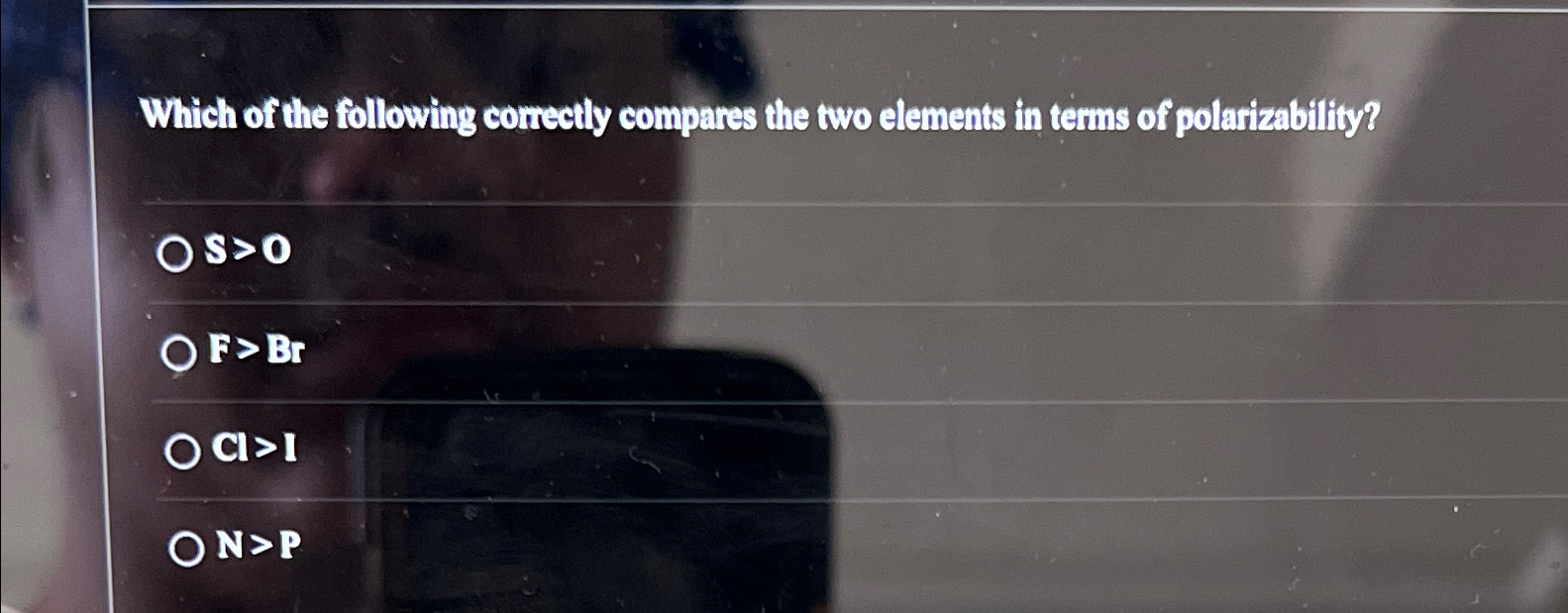 Solved Which of the following correctly compares the two | Chegg.com