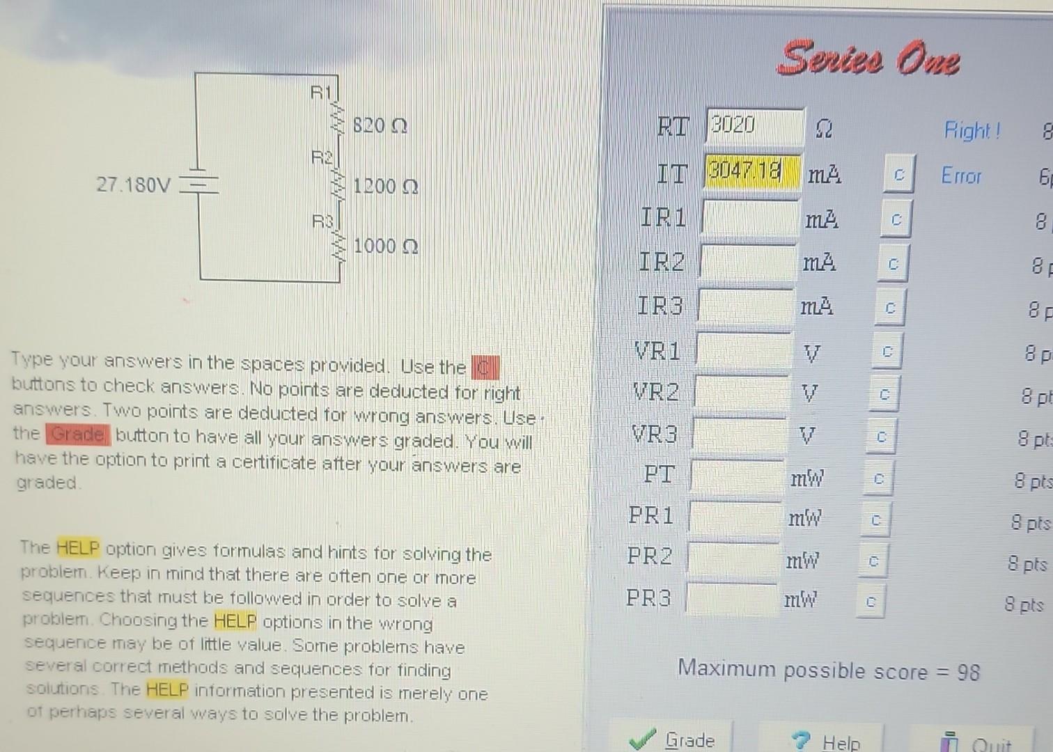 Solved Type your answers in the spaces provided. Use the | Chegg.com