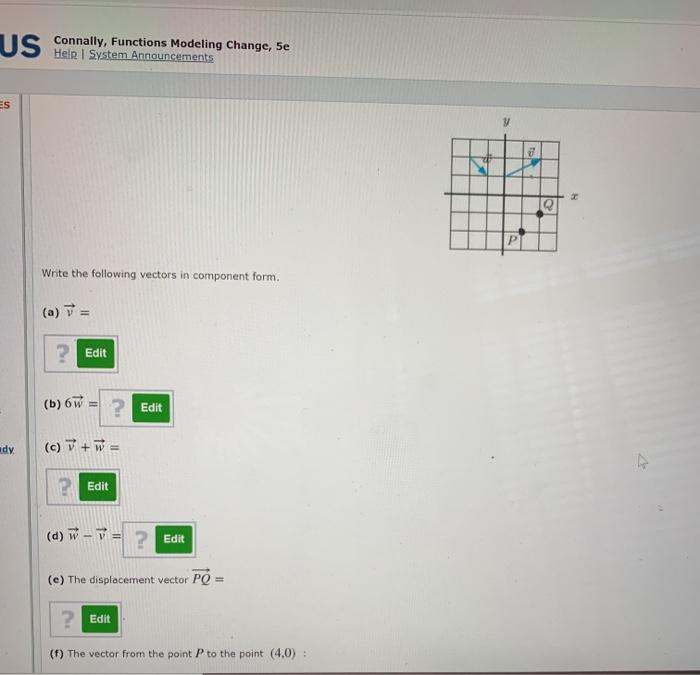 Solved US Connally, Functions Modeling Change, 5e Help | Chegg.com