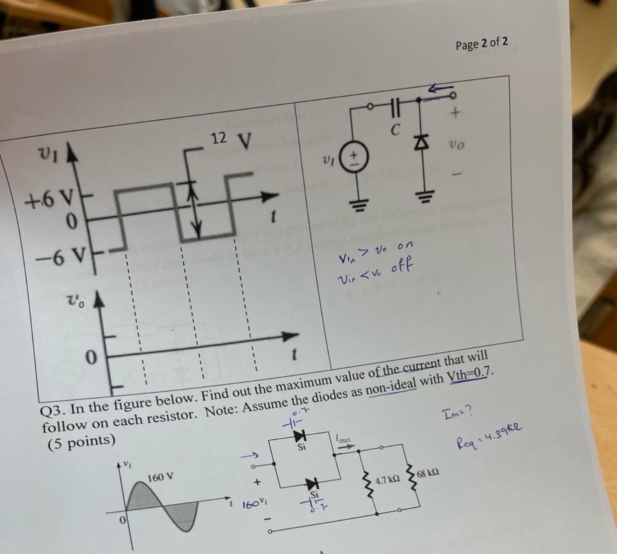 Solved Page 2 ﻿of 2Q3. ﻿In the figure below. Find out the | Chegg.com