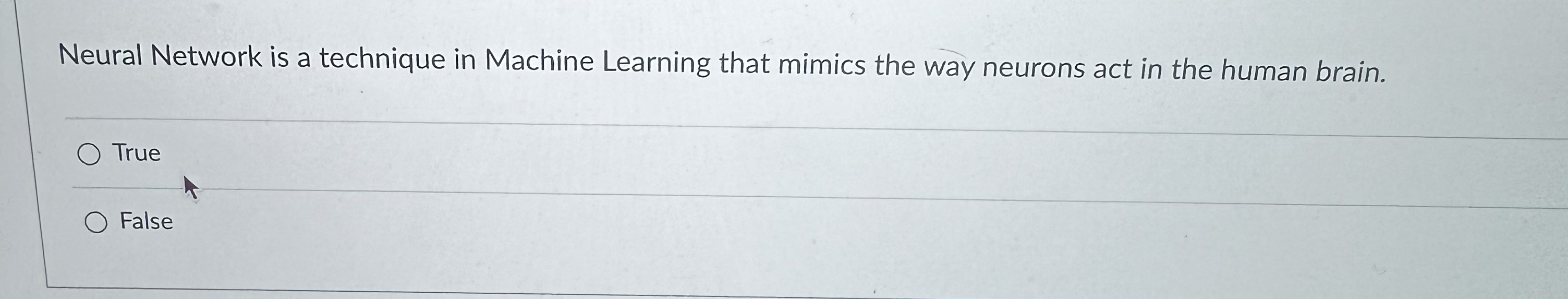 Solved Neural Network is a technique in Machine Learning | Chegg.com