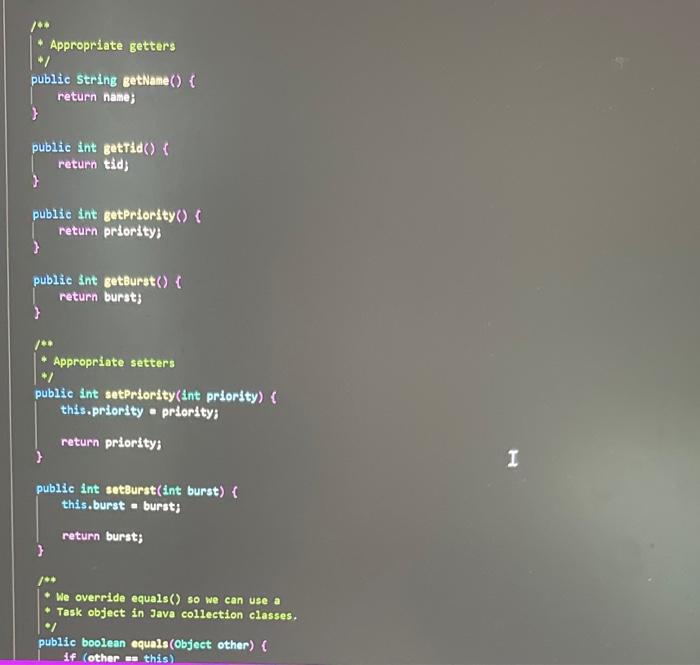 Solved This project follows the topic of CPU scheduling, | Chegg.com