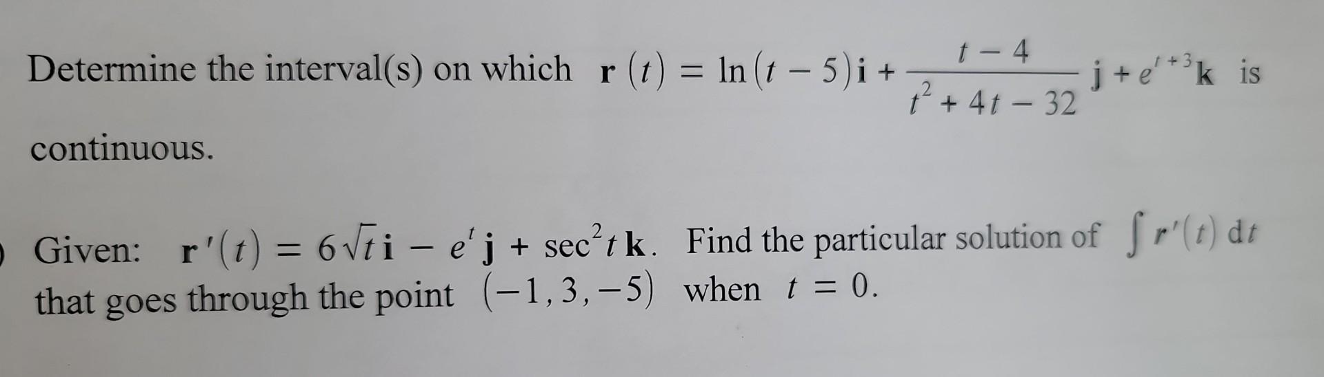 Solved Determine the interval(s) on which | Chegg.com