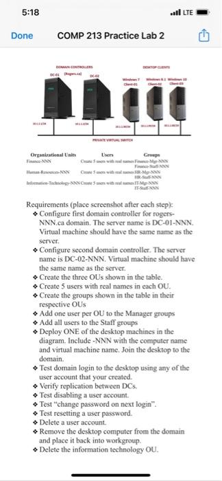 Solved * Configure first domain controller for rogersNNN.ca | Chegg.com
