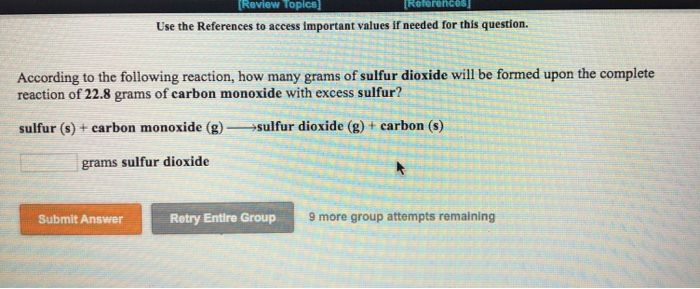 Solved According to the following reaction, how many grams | Chegg.com