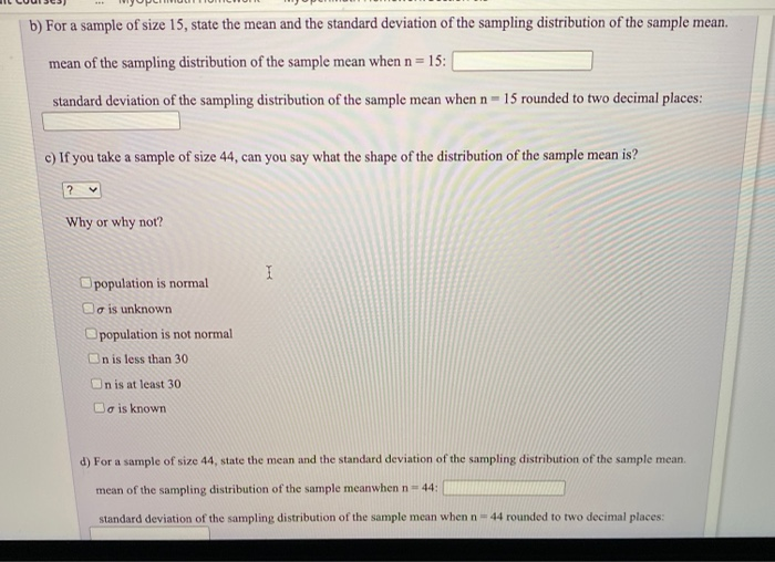 Solved A Random Variable X Is Not Normally Distributed It 
