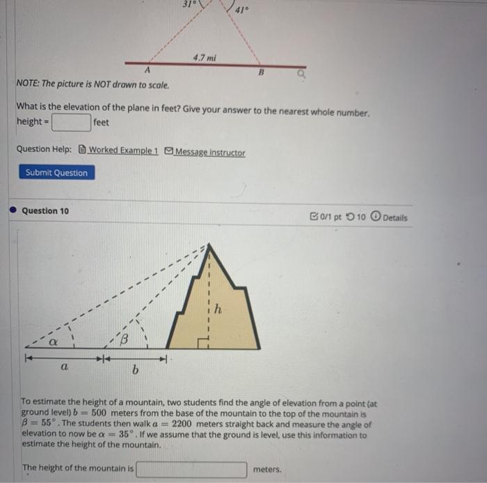 Solved A triangle has side lengths of 25 and 20 and an | Chegg.com