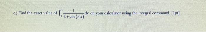 Solved 1.) a.) Find the left hand Riemann Sum over n | Chegg.com