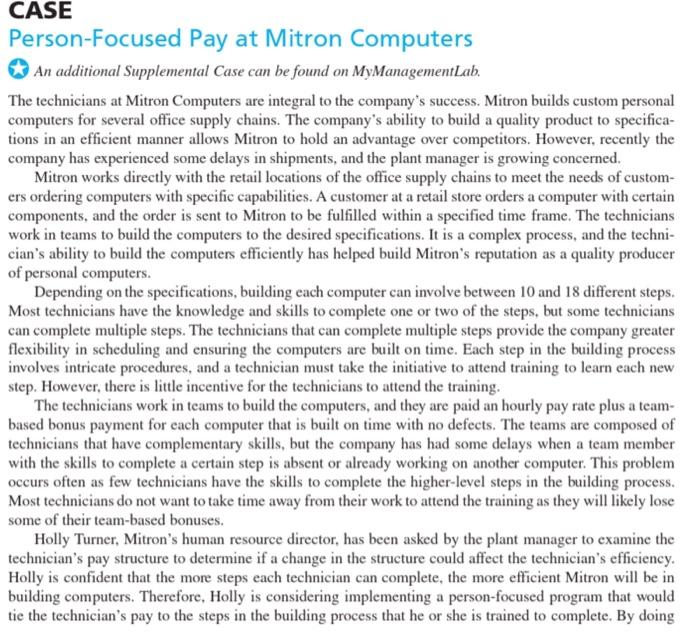 Solved This case question subject is in Human Resource | Chegg.com