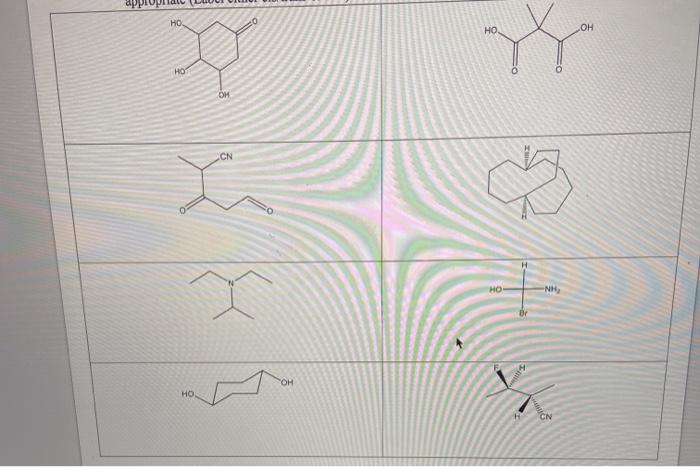 Solved HO HO HO Ho 100 CN HO NH Br HO. HO 1. Name each | Chegg.com