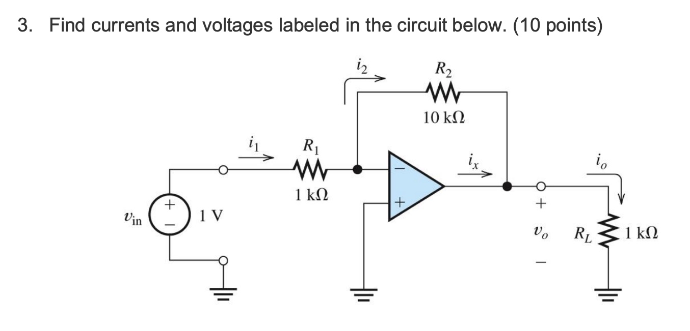 Solved by an EXPERT 3. ﻿Find currents and voltages labeled in the circuit | Chegg.com