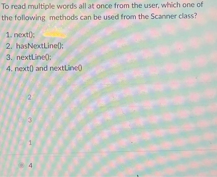 Solved To read multiple words all at once from the user, | Chegg.com