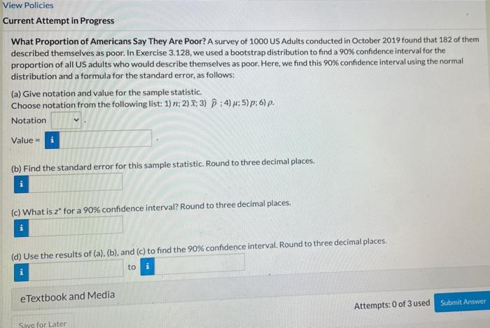 Solved View Policies Current Attempt in Progress What | Chegg.com