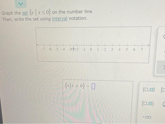Solved Graph the set (| x