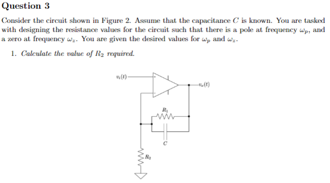 Solved Question 3Consider the circuit shown in Figure 2. | Chegg.com