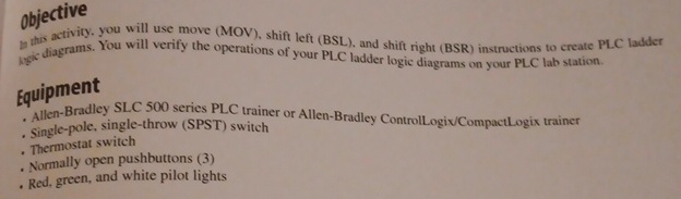 Solved objective ﻿this activity, you will use move (MOV), | Chegg.com