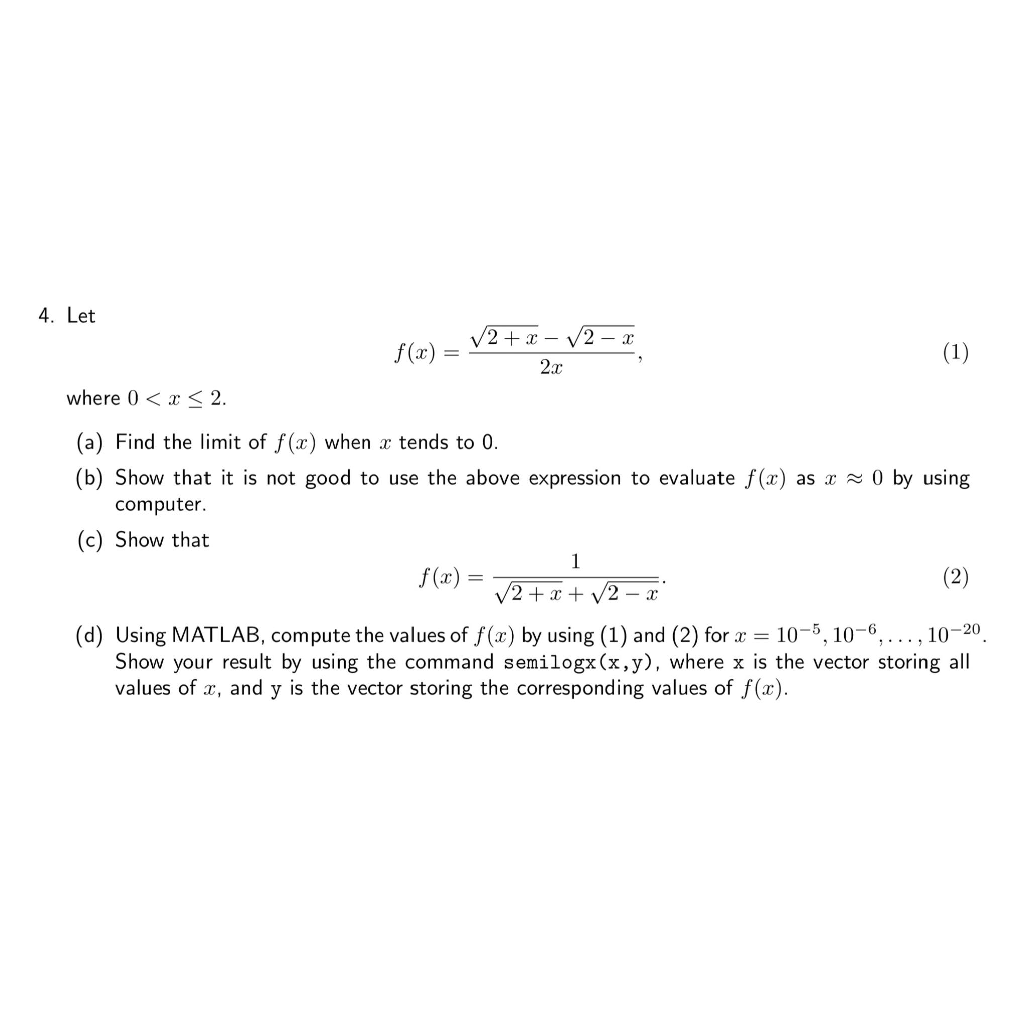 Solved Letf X 2 X2 2 X22xwhere