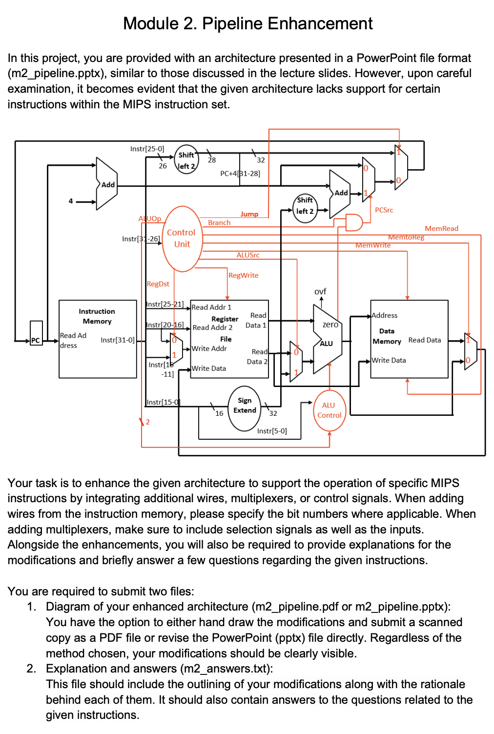 Solved Module 2. ﻿Pipeline EnhancementIn this project, you | Chegg.com