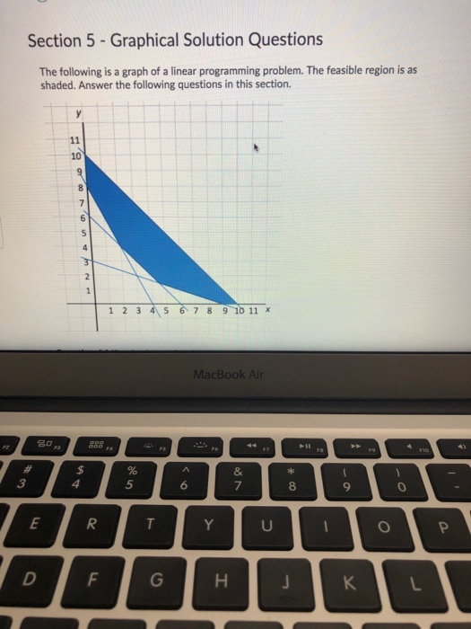 Solved Section 5 - Graphical Solution Questions The | Chegg.com
