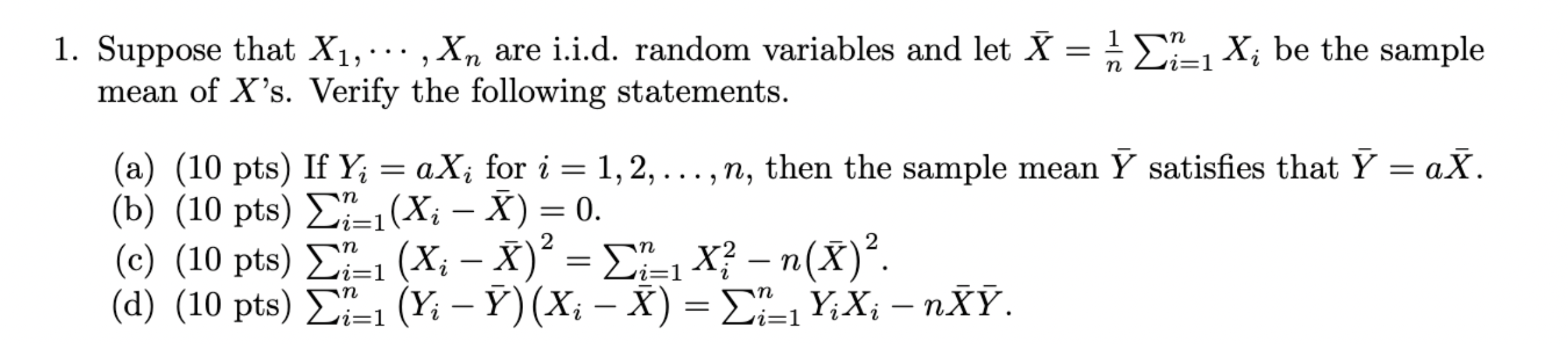 Solved Suppose that x1,cdots,xn ﻿are i.i.d. ﻿random | Chegg.com