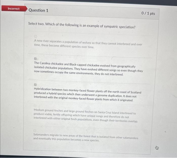 Solved Select two. Which of the following is an example of | Chegg.com