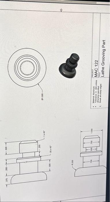 Solved need to code this using g code and have a finishing | Chegg.com